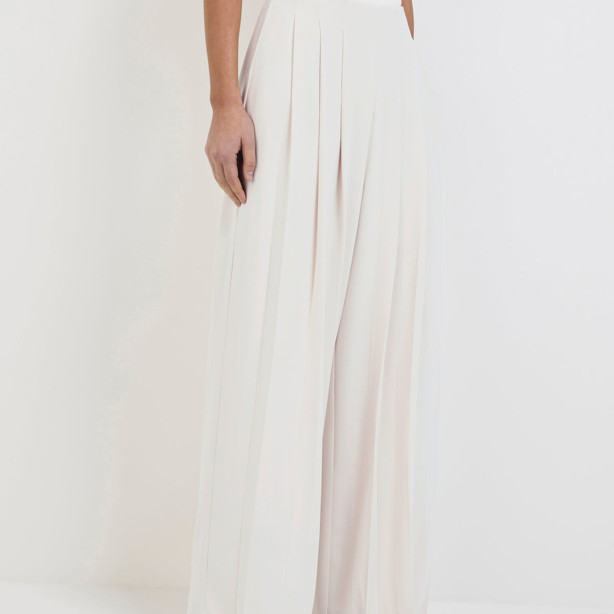 Adele Pant Ivory Wide Leg Pants Sheike
