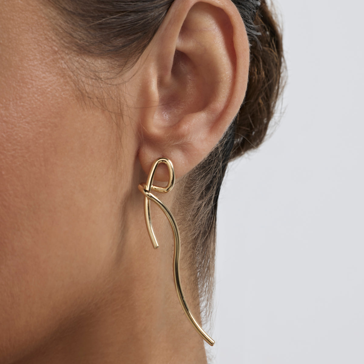 Adele Earrings Gold | Drop Earring | SHEIKE