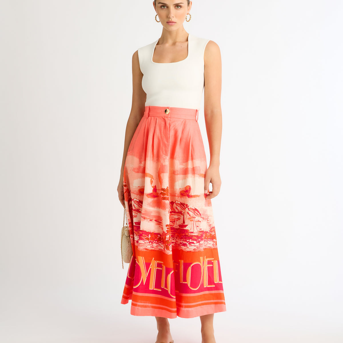 Santorini Top Ivory | Knit Tops | SHEIKE