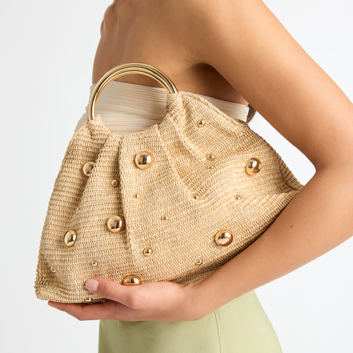 Corfu Clutch neutral | Woven Clutch | SHEIKE