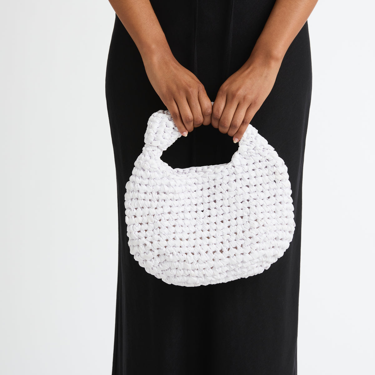 Morocco Bag White | Woven Handbag | SHEIKE