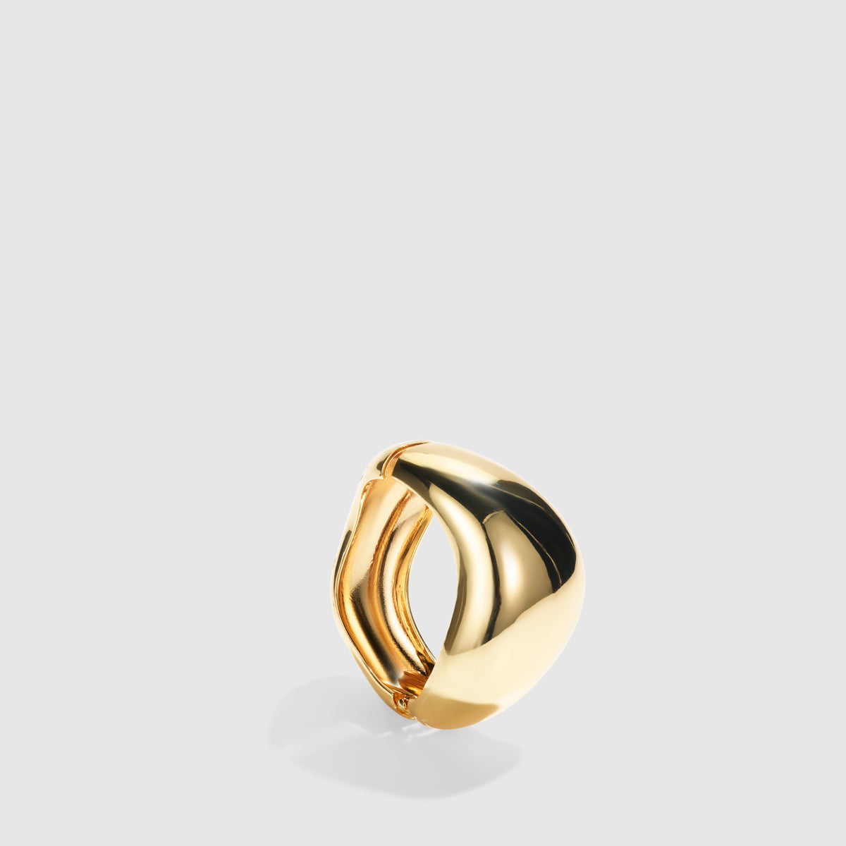 Hera Bangle Gold | Thick Bangle | SHEIKE
