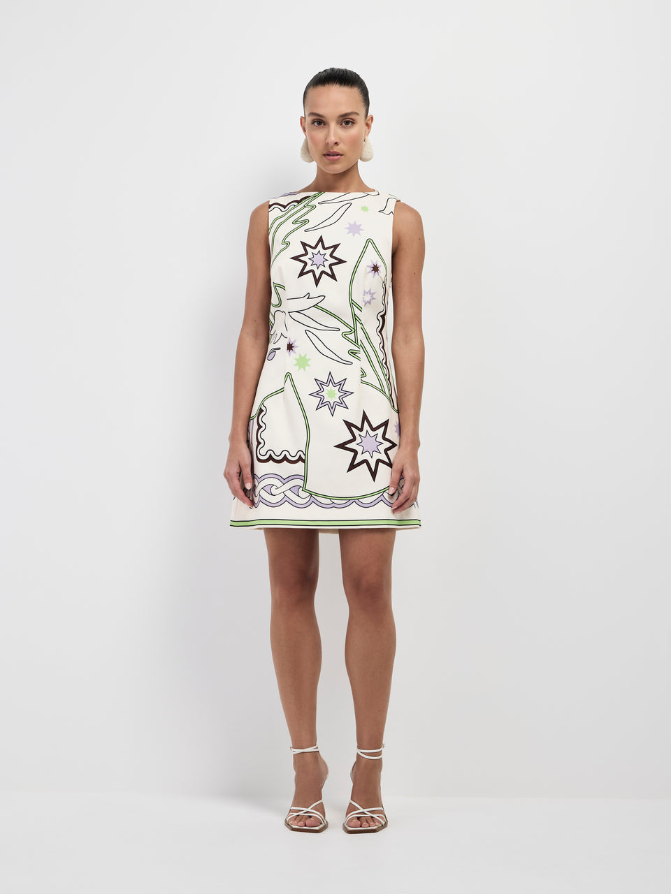 Rodeo Mini Dress Print | Western Print Mini | SHEIKE