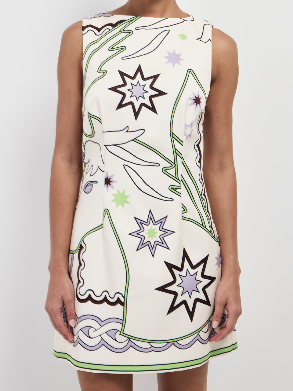 Rodeo Mini Dress Print | Western Print Mini | SHEIKE