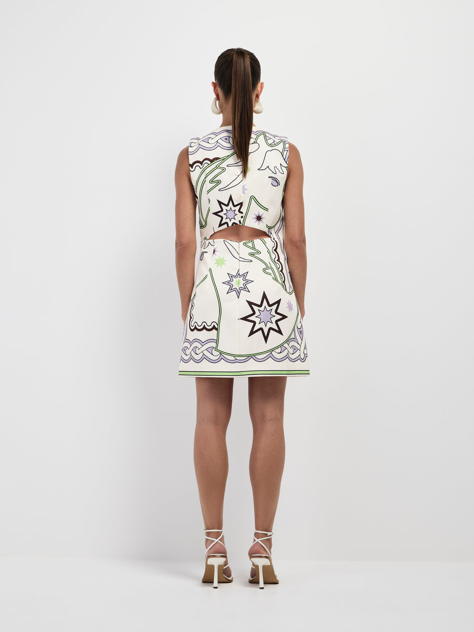 Rodeo Mini Dress Print | Western Print Mini | SHEIKE