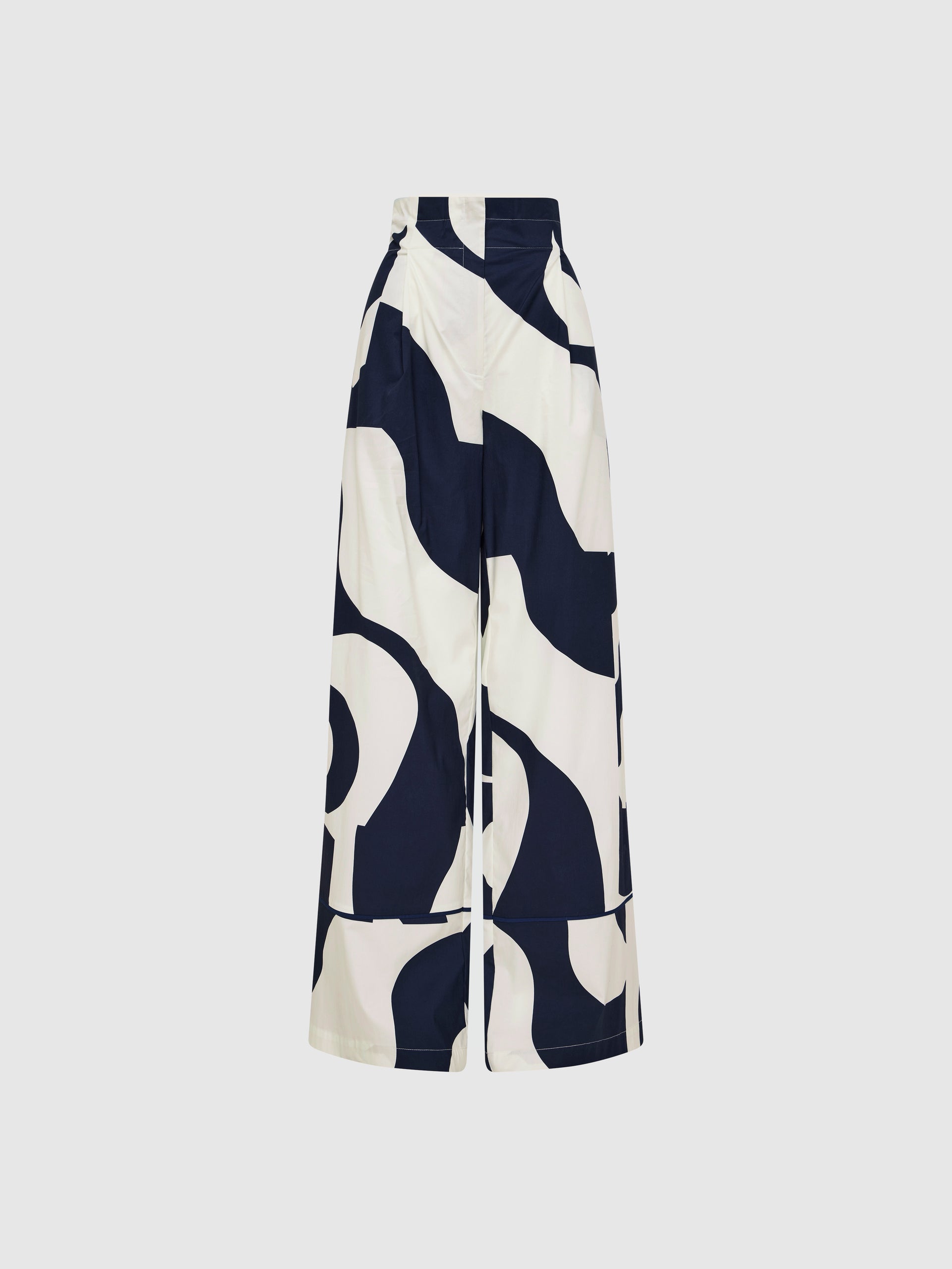 Ripple Pant Print | Wide Leg Pant | SHEIKE