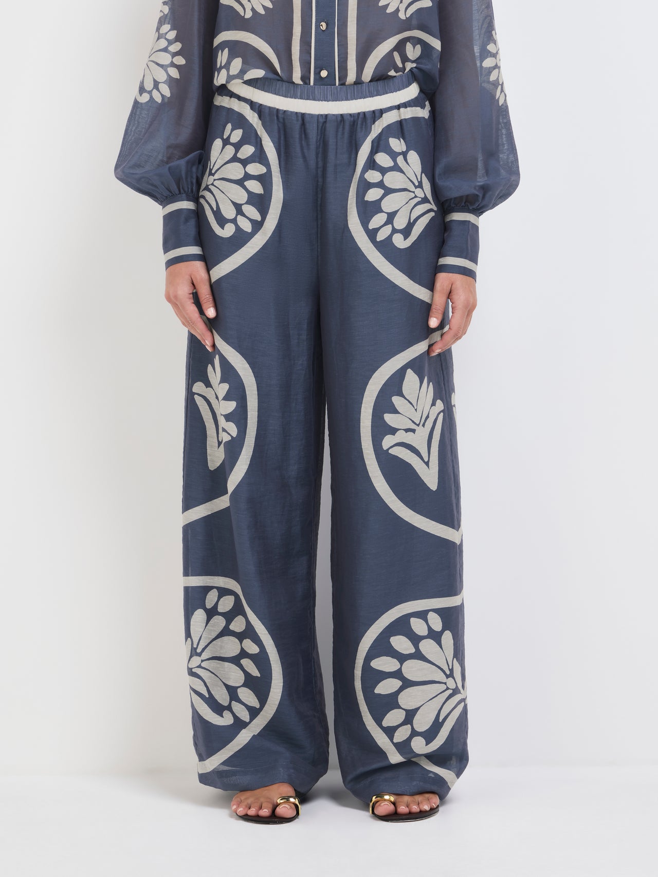 Amaia Pant Print | Wide Leg Pant | SHEIKE
