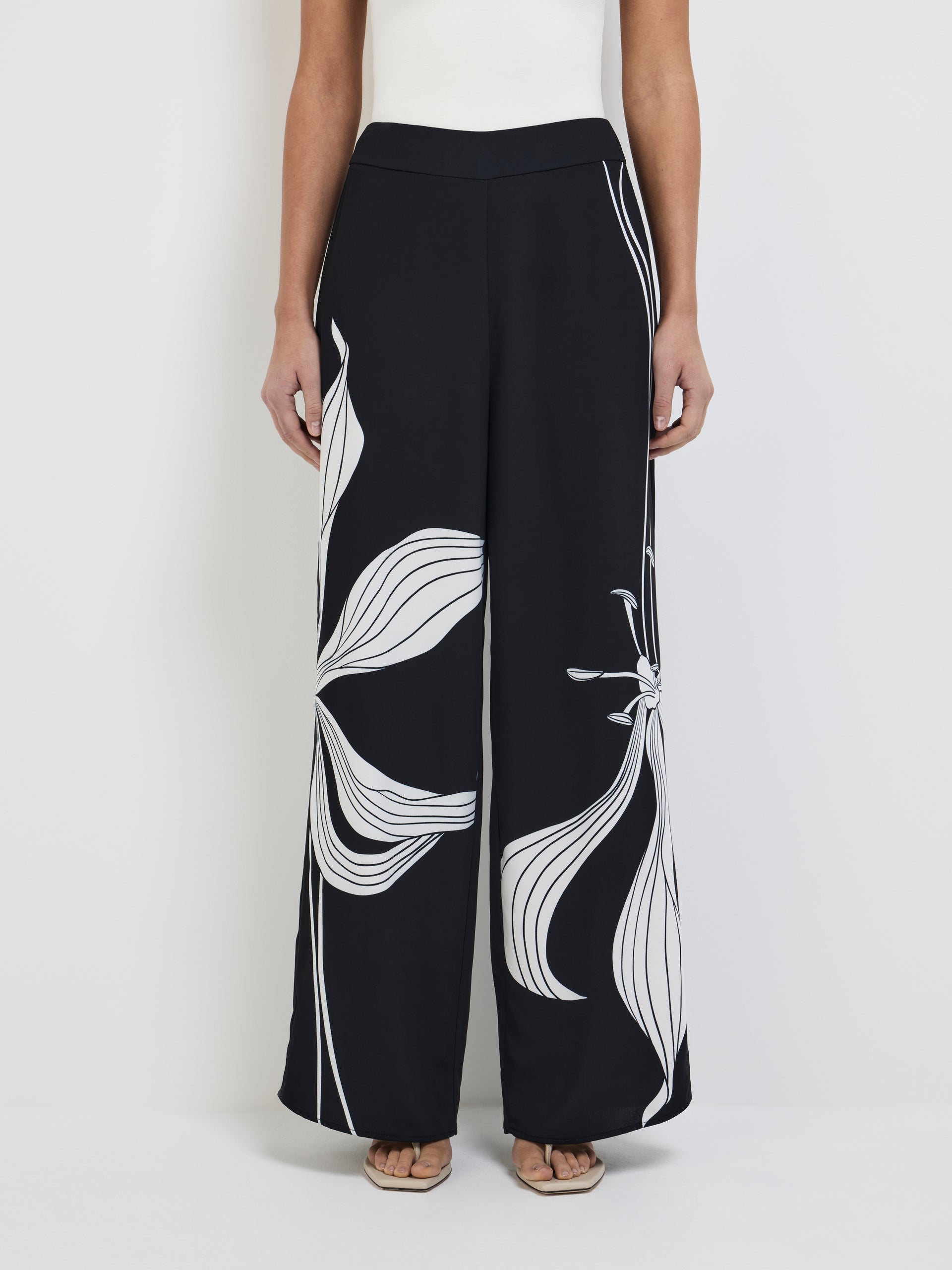 Lotus Pant Print | Wide Leg Pants | SHEIKE
