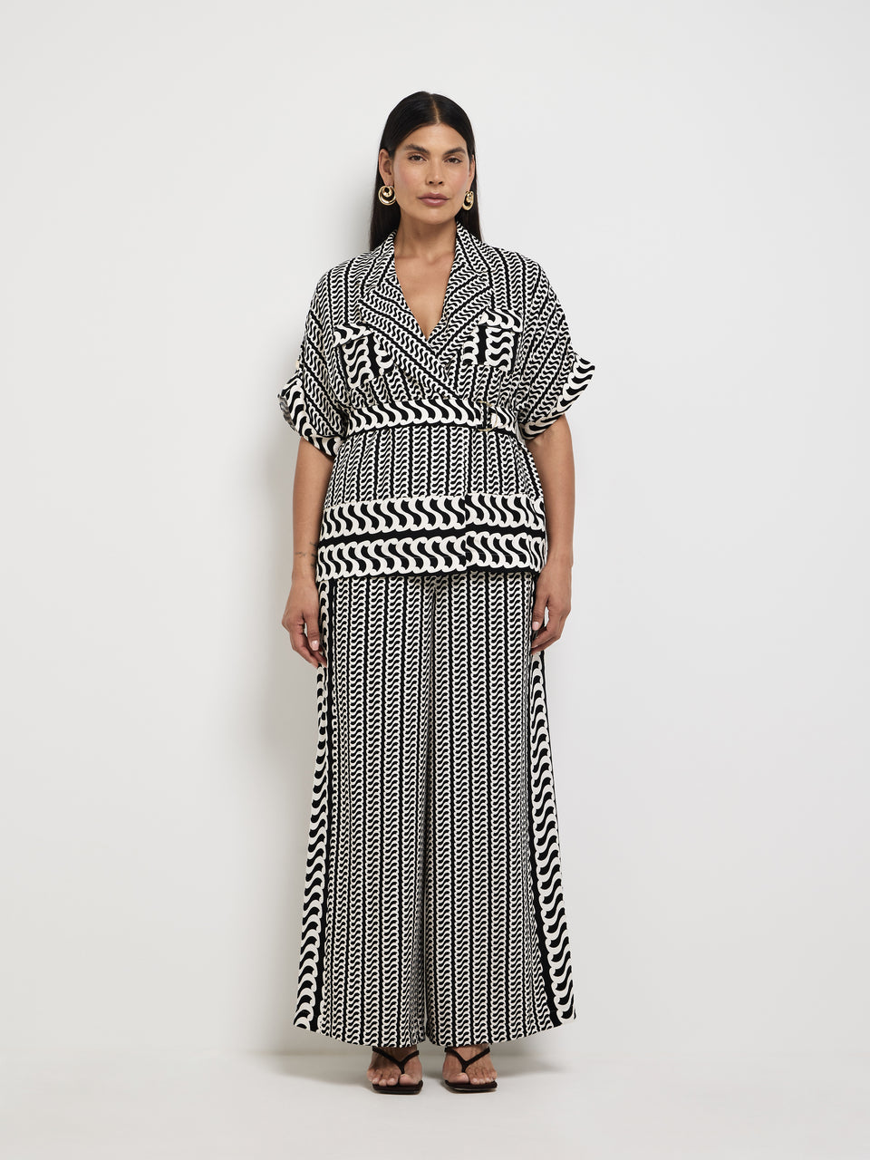 Essie Top Print | Wrap Style Top | SHEIKE