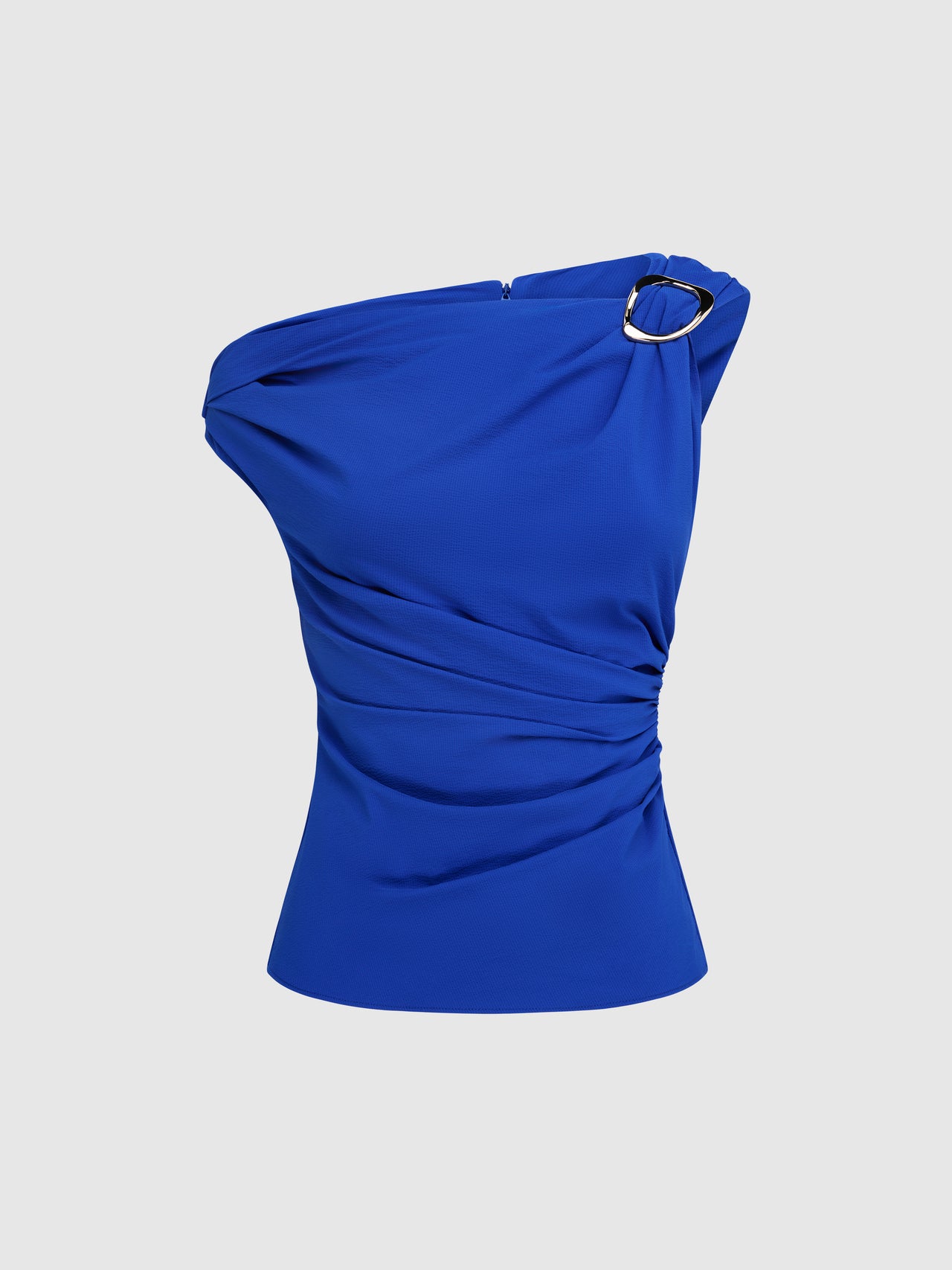 Eliana Top Blue | Asymmetrical Top | SHEIKE