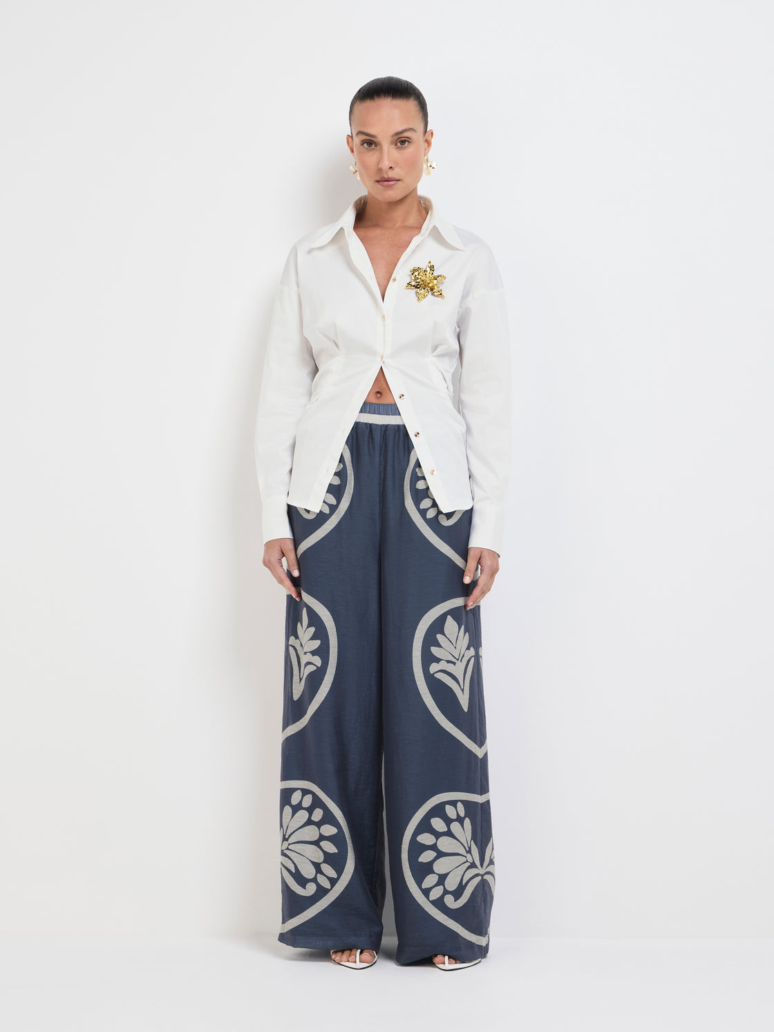 Amaia Pant Print | Wide Leg Pant | SHEIKE