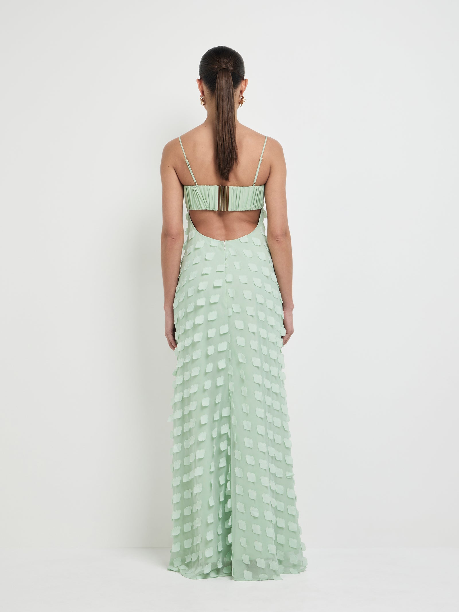 Escape Maxi Dress Avocado | Green Maxi Dress | SHEIKE