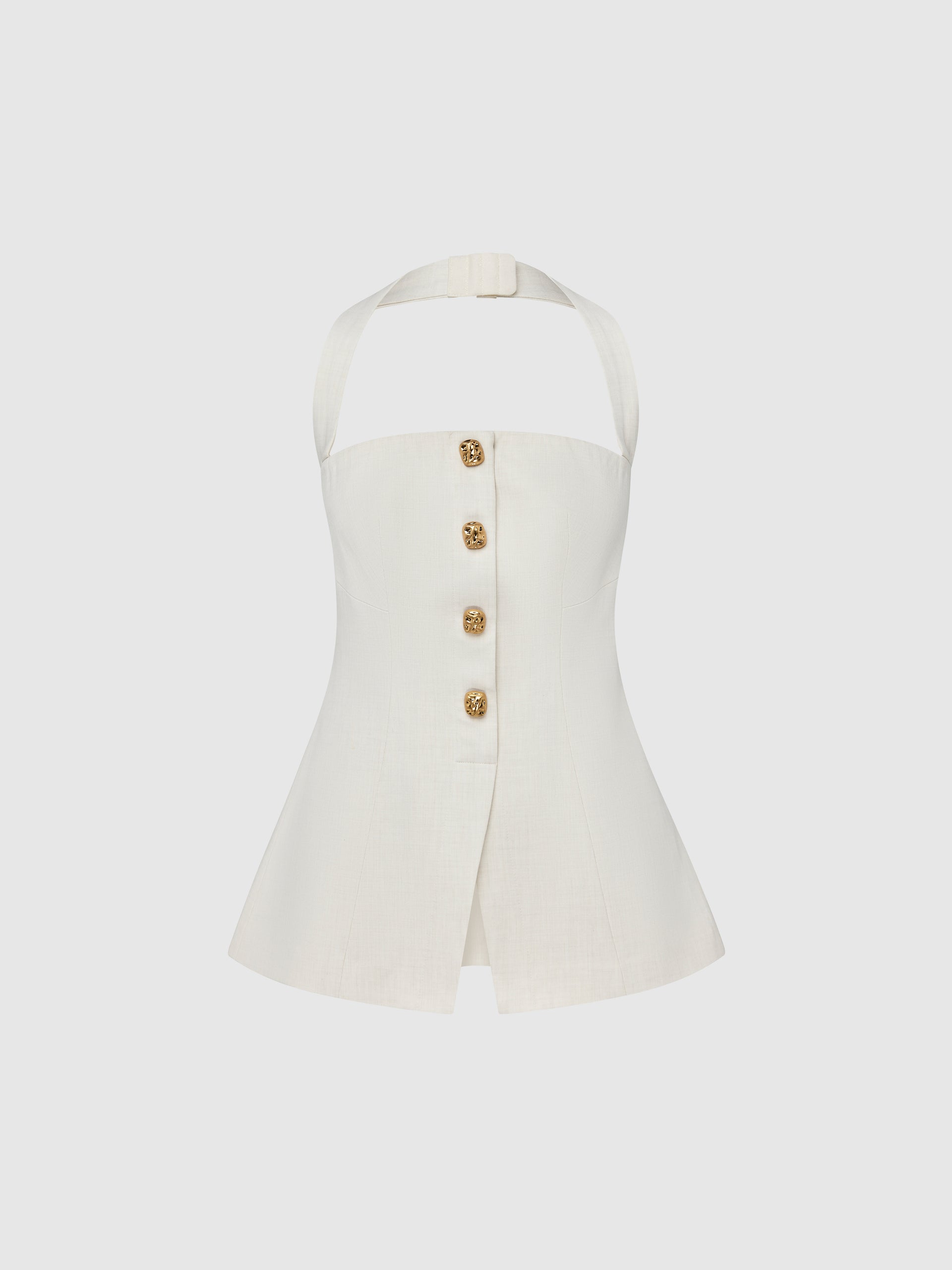 Carmen Top Ecru | Women's Top | SHEIKE
