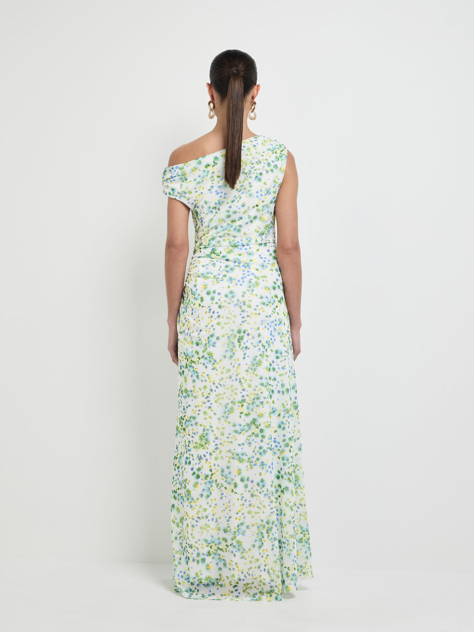 Lily Mesh Dress Floral | Mesh Maxi Dress | SHEIKE