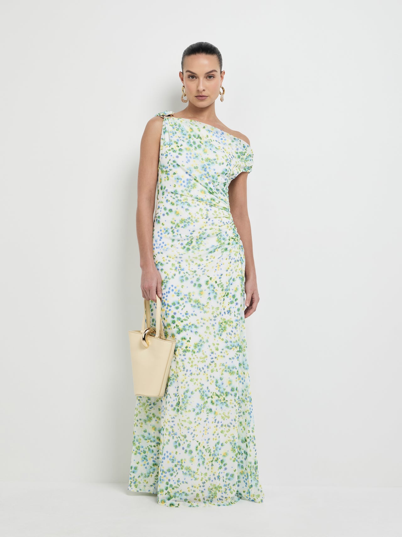 Lily Mesh Dress Floral | Mesh Maxi Dress | SHEIKE