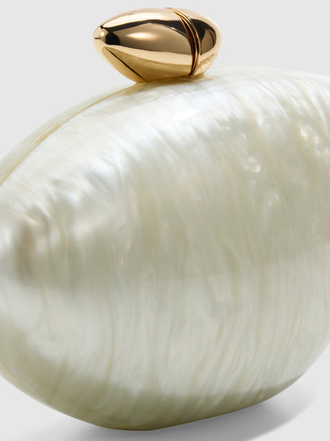 Mia Clutch Seashell | Marble Clutch | SHEIKE