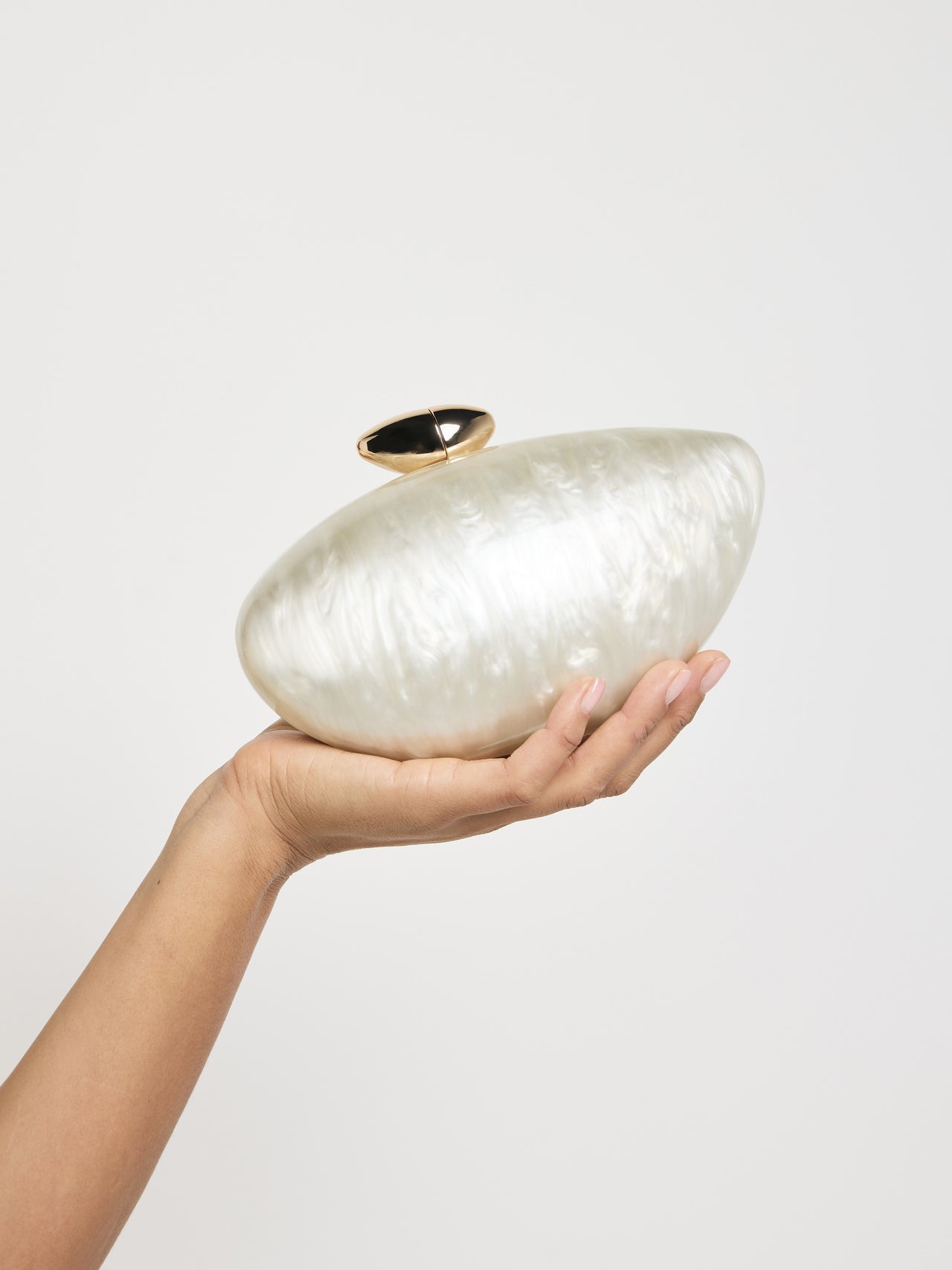 Mia Clutch Seashell | Marble Clutch | SHEIKE