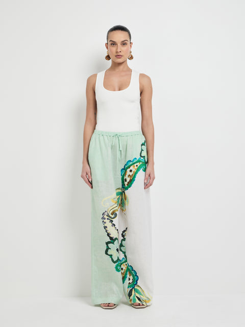 Dreamer Pant Pasiley | Linen Pants | SHEIKE