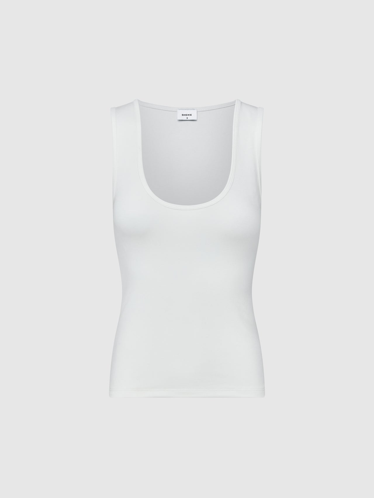 Tilly Tank White | Basic Tank Top | SHEIKE