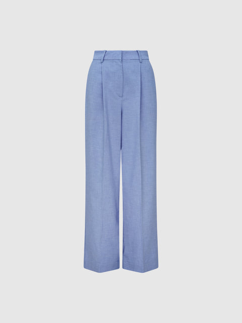 Studio Vest Blue | Halter Top | SHEIKE