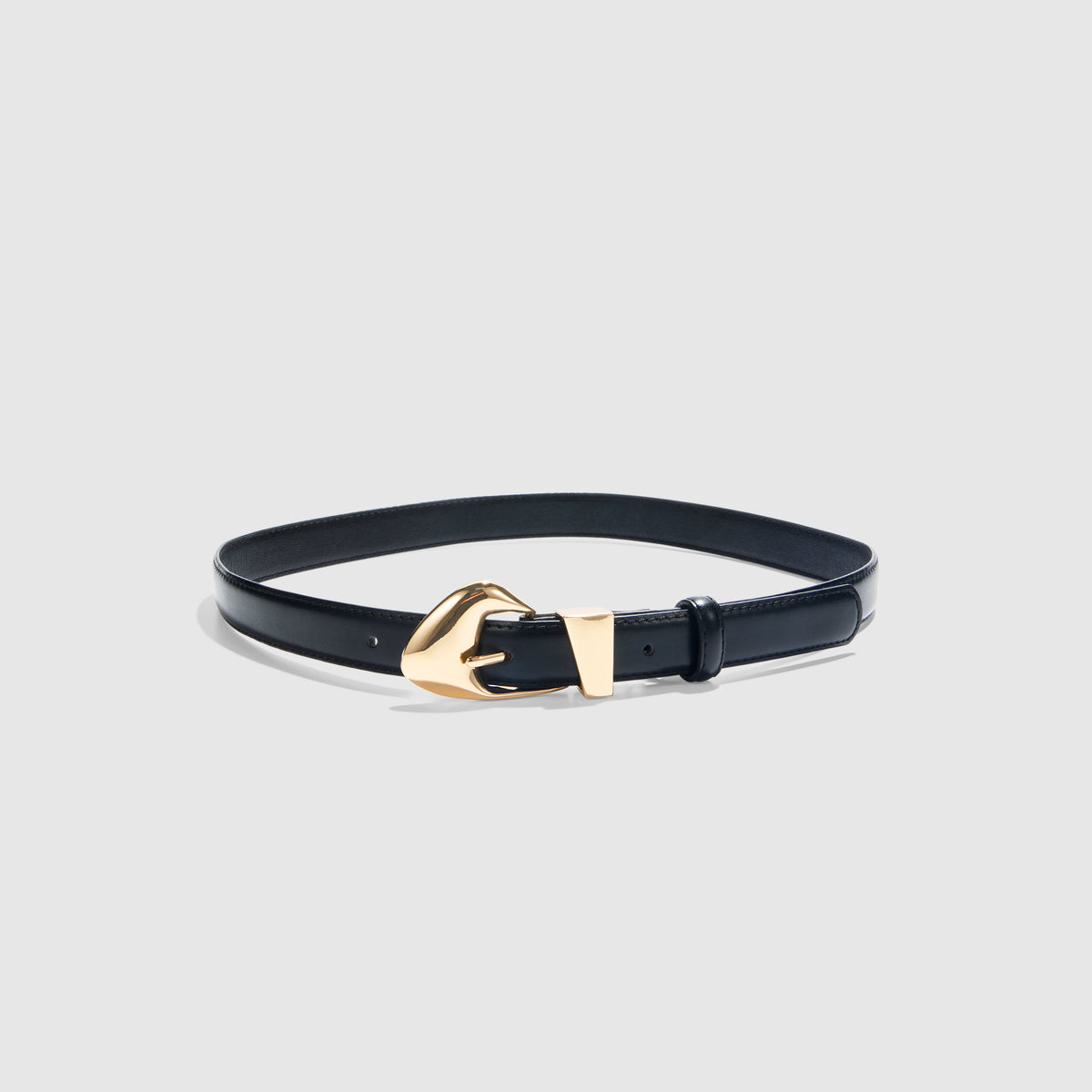 Sienna Belt Black | Gold Buckle Belt | SHEIKE