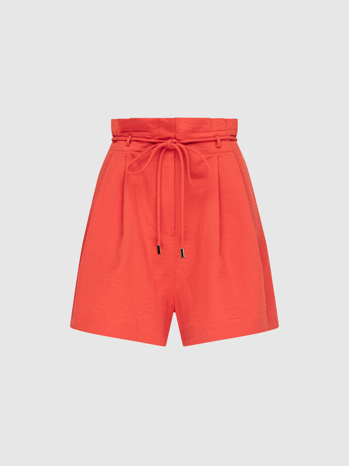 Loretta Short Red | Paper Bag Waist Short | SHEIKE