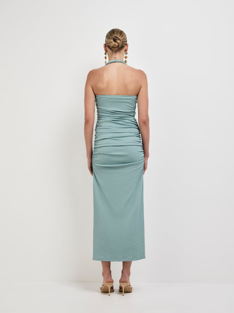 Oliva Top Sage | Jersey Halter Top | SHEIKE