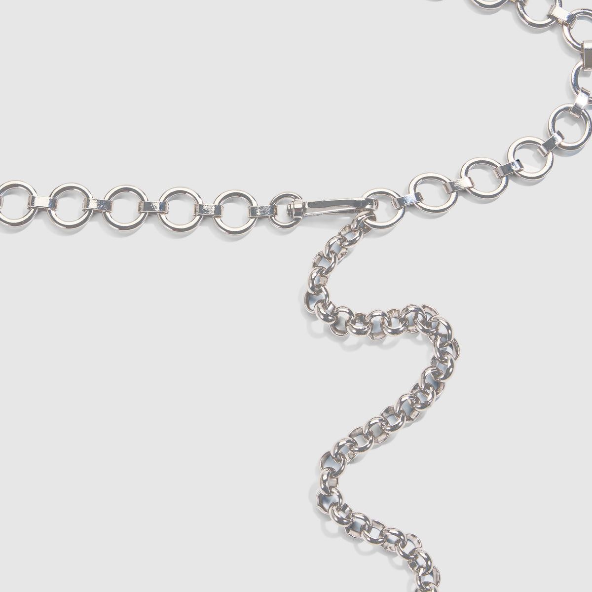 Lucy Chain Belt Silver | Chain Belt | SHEIKE