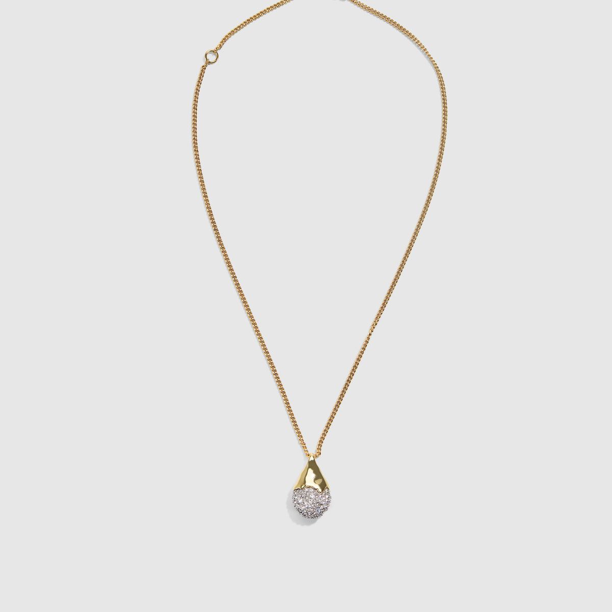 Relic Necklace Gold | Diamante Teardrop Necklace | SHEIKE