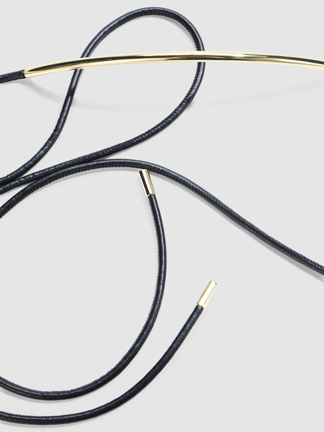 Sara Belt Black | Tie Belt | SHEIKE