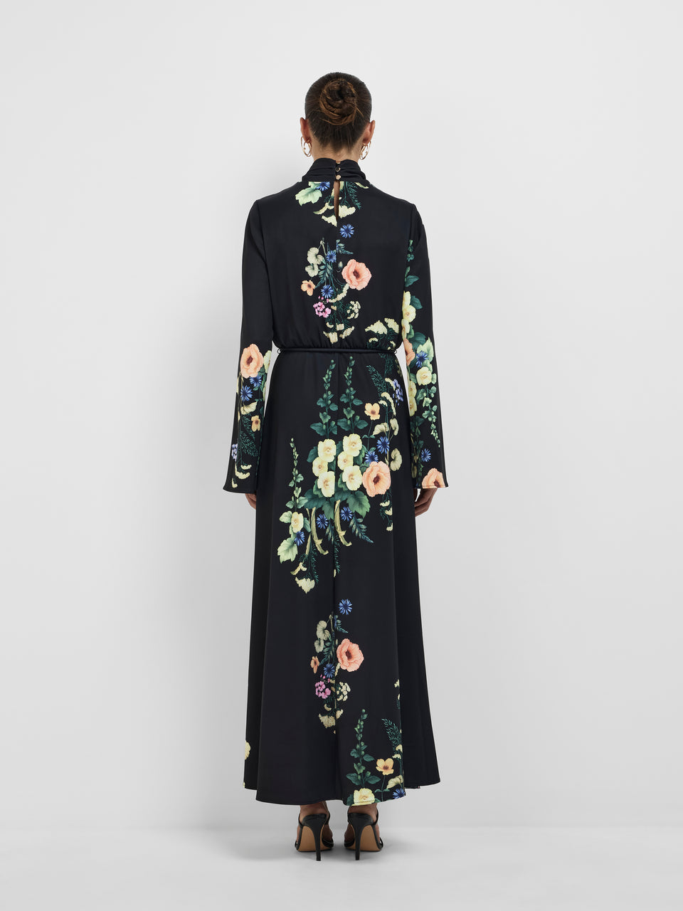 Layla Botanical Dress Floral | Long Sleeve Dress | SHEIKE