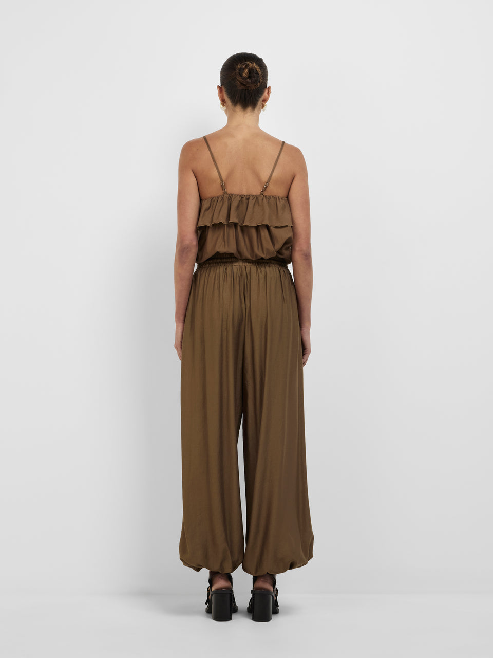 Danika Pant Brown | Matching Summer Sets | SHEIKE