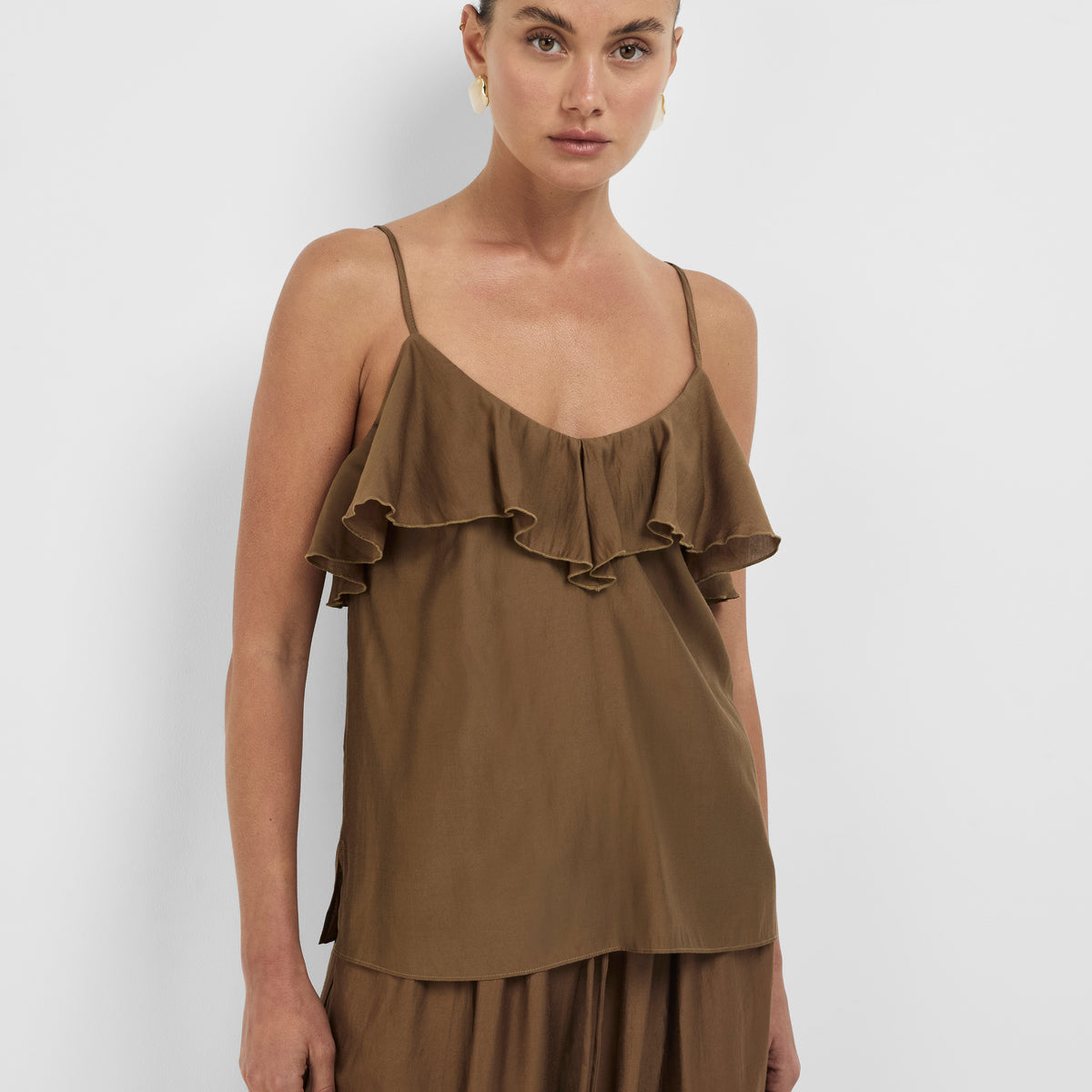 Danika Top Brown | Matching Summer Sets | SHEIKE