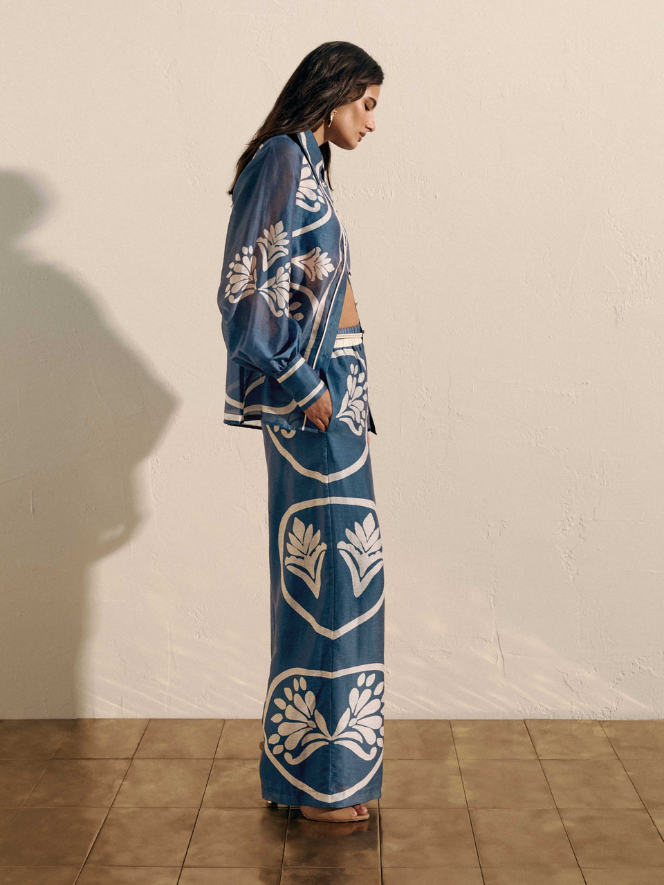 Amaia Pant Print | Wide Leg Pant | SHEIKE