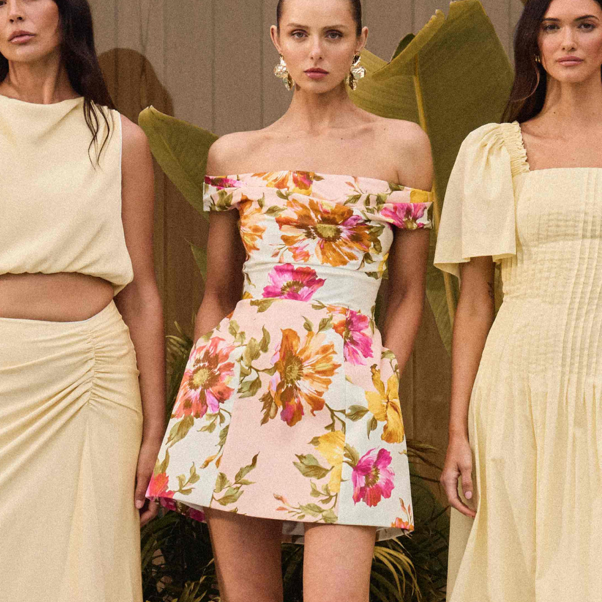 Juliette Mini Dress Floral | Printed A-line Mini | SHEIKE