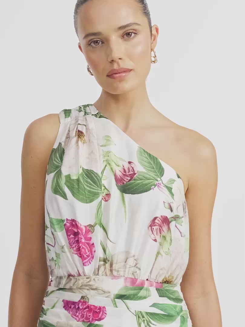 Emilia Tiered Dress Floral | Layered Maxi Dress | SHEIKE